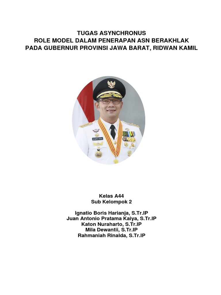 A44 - 1 - Sub Kelompok 2 - Role Model Asn Berakhlak | PDF