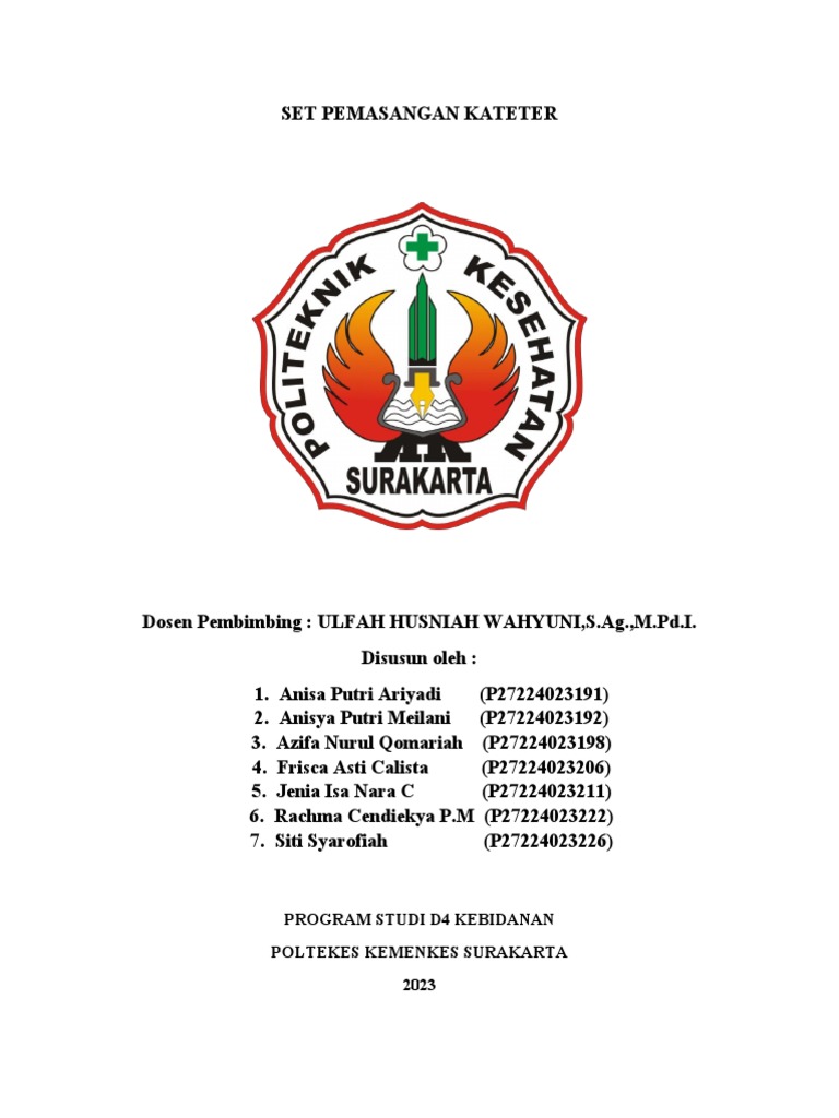 Proses Pemasangan Kateter | PDF