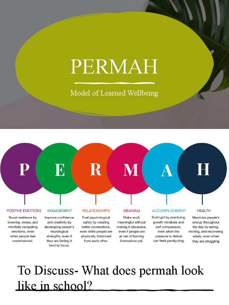 PERMAH | PDF | Sleep | Psychology