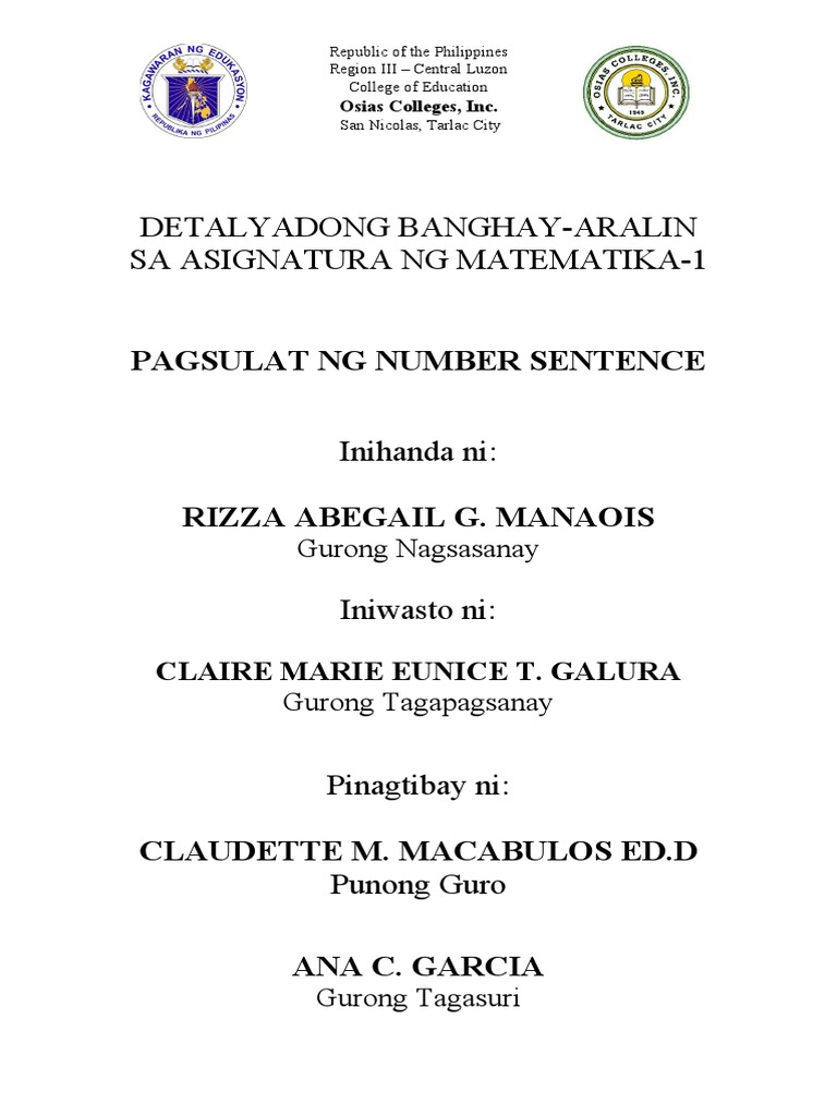 Dlp-Maam Rizza | PDF