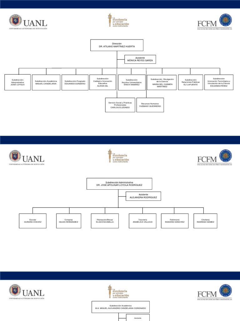 Organigrama FCFM | PDF