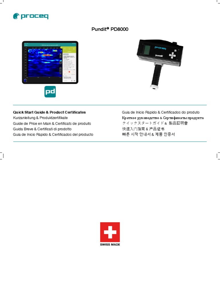 Pundit PD8000 - 200x140 - Multilingual - 0320 - Print | PDF