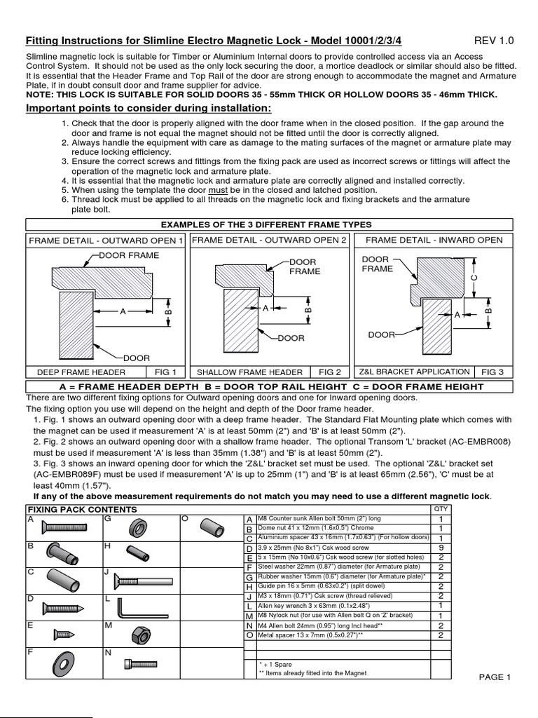 Install Info | PDF | Screw | Power Supply