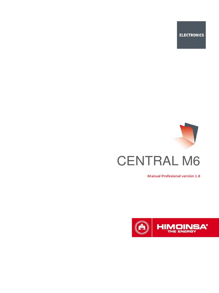 MANUAL CENTRAL M6 - Rev1-F | PDF