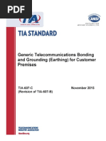 TIA 606-D Labeling Standards Overview | PDF | Cable | Telecommunications