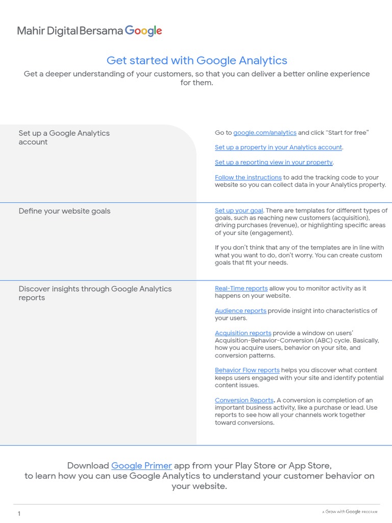 Google Analytics | PDF | Business