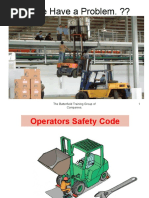 Forklift Hand Signals English | PDF