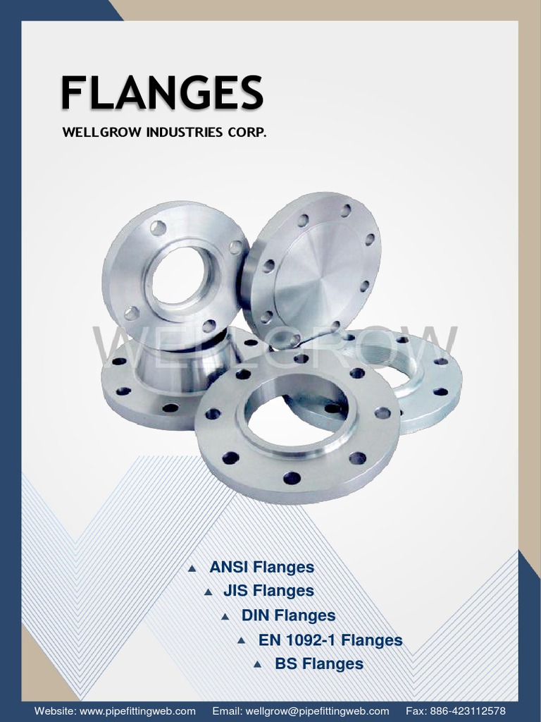 Flanges | PDF | Screw | Pipe (Fluid Conveyance)