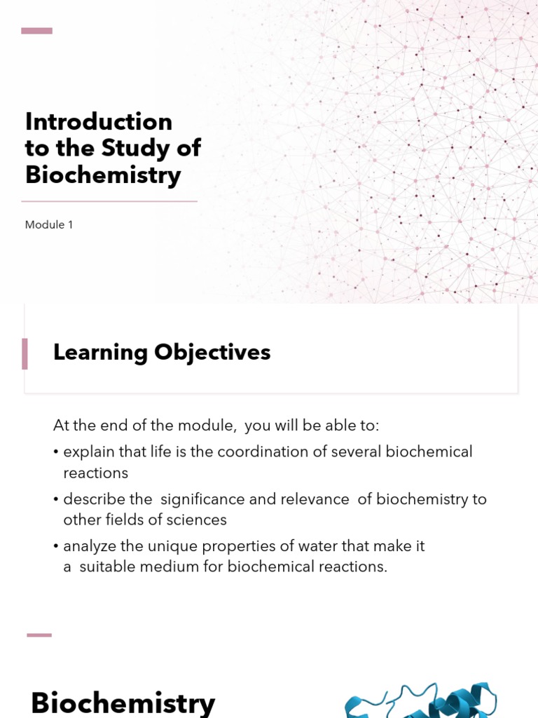 Module 1 Biochem Pdf Cell Biology Cytoplasm