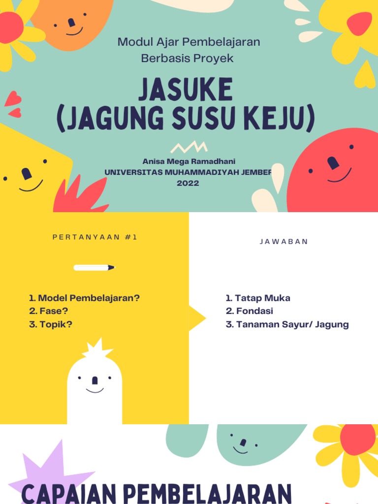 Modul Proyek Pembelajaran Jasuke | PDF