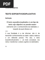 Textos Expositivos Explicativos | PDF | Conhecimento | Método científico