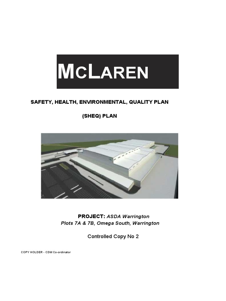 New Sherq Plan | Download Free PDF | Occupational Safety And Health | Waste