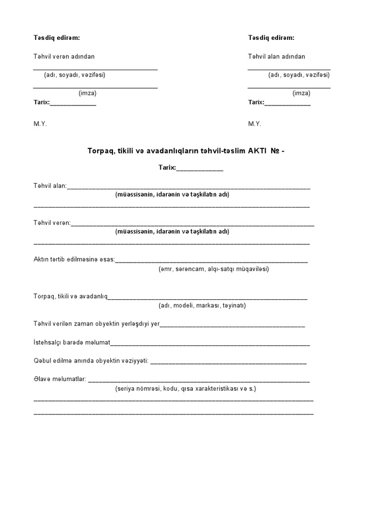 Ev Tehvil Teslim | PDF