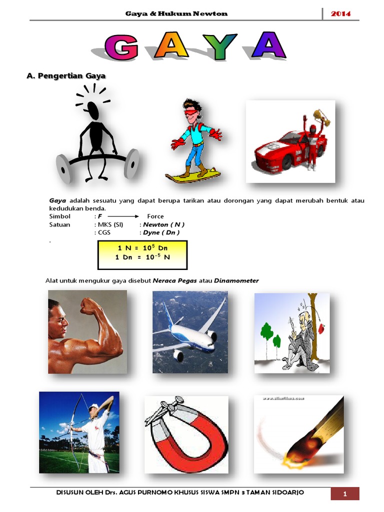 Gaya & Hukum Newton | PDF