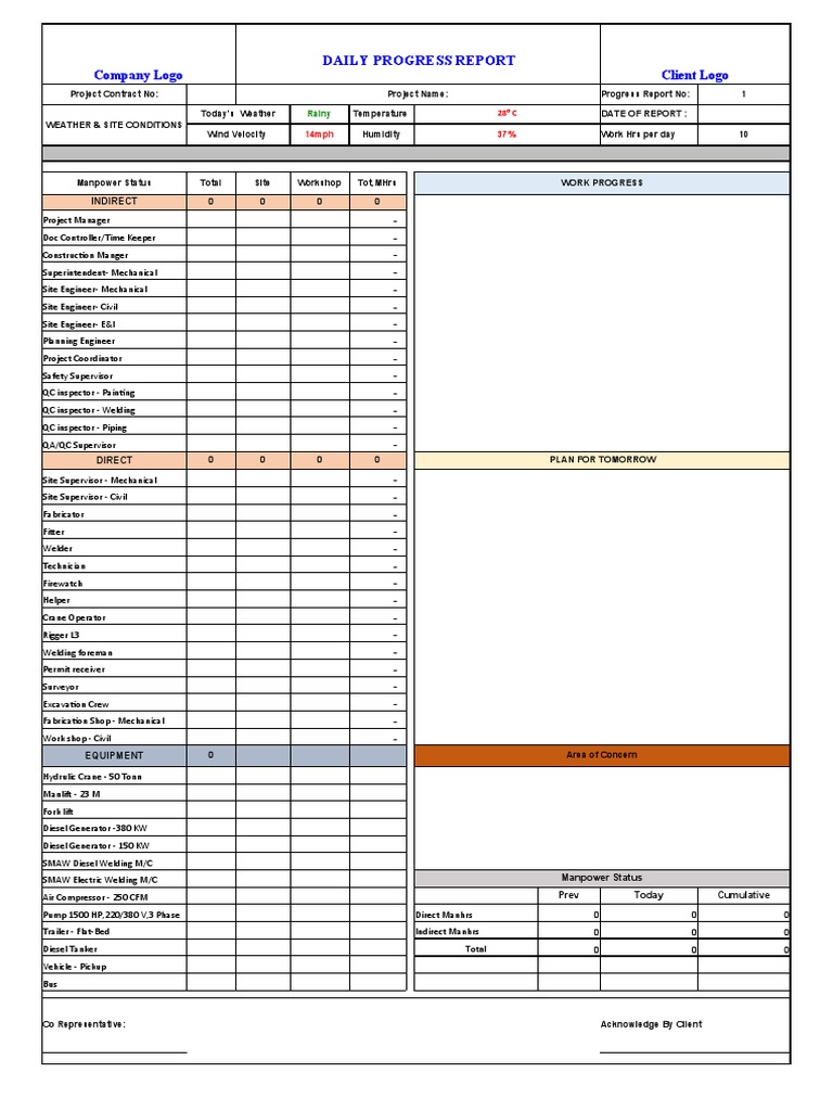 DPR-Daily Progress Report | PDF | Mechanical Engineering | Applied And ...