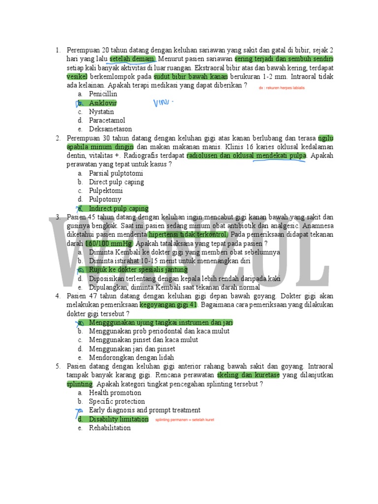 Soal III Kunci | PDF