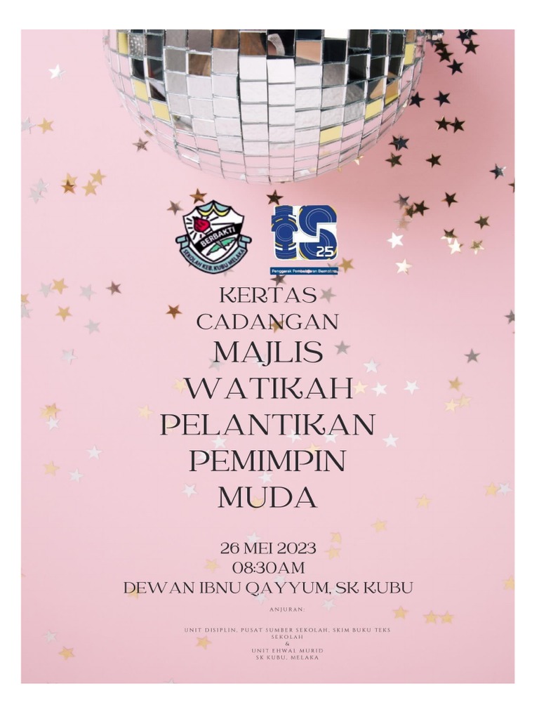 Kertas Kerja Watikah Pelantikan Pemimpin Muda | PDF