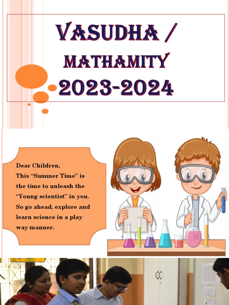 Vasudha Science Project Guidelines 2023-24 | PDF