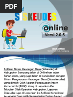 Integrasi Siskeudes dan SIKD Teman Desa | PDF