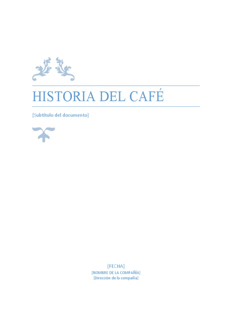 Historia Del Cafe 2 Pdf