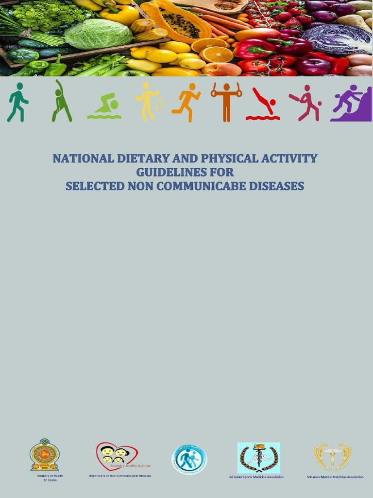 The National Dietary and Physical Activity Guidelines For Selected Non ...