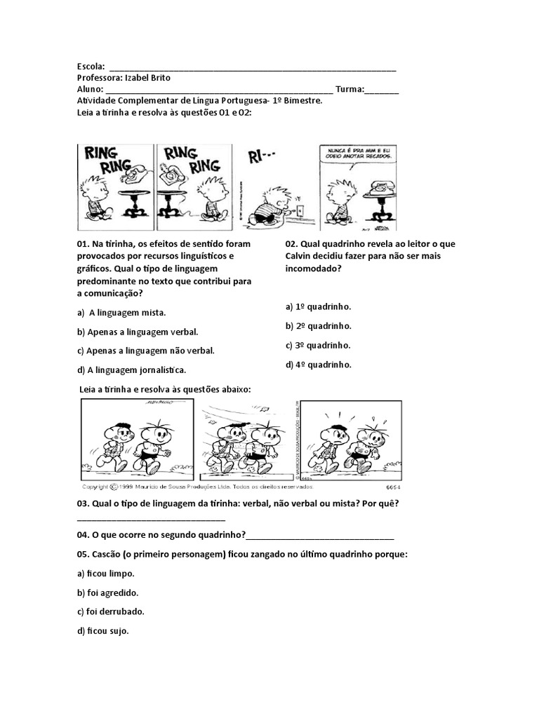 Atividade Complementar | PDF