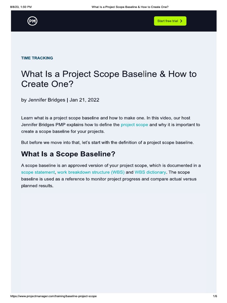 Scpe Baseline | PDF