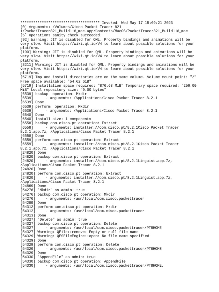 Installation Log | Download Free PDF | Mac Os | Application Software