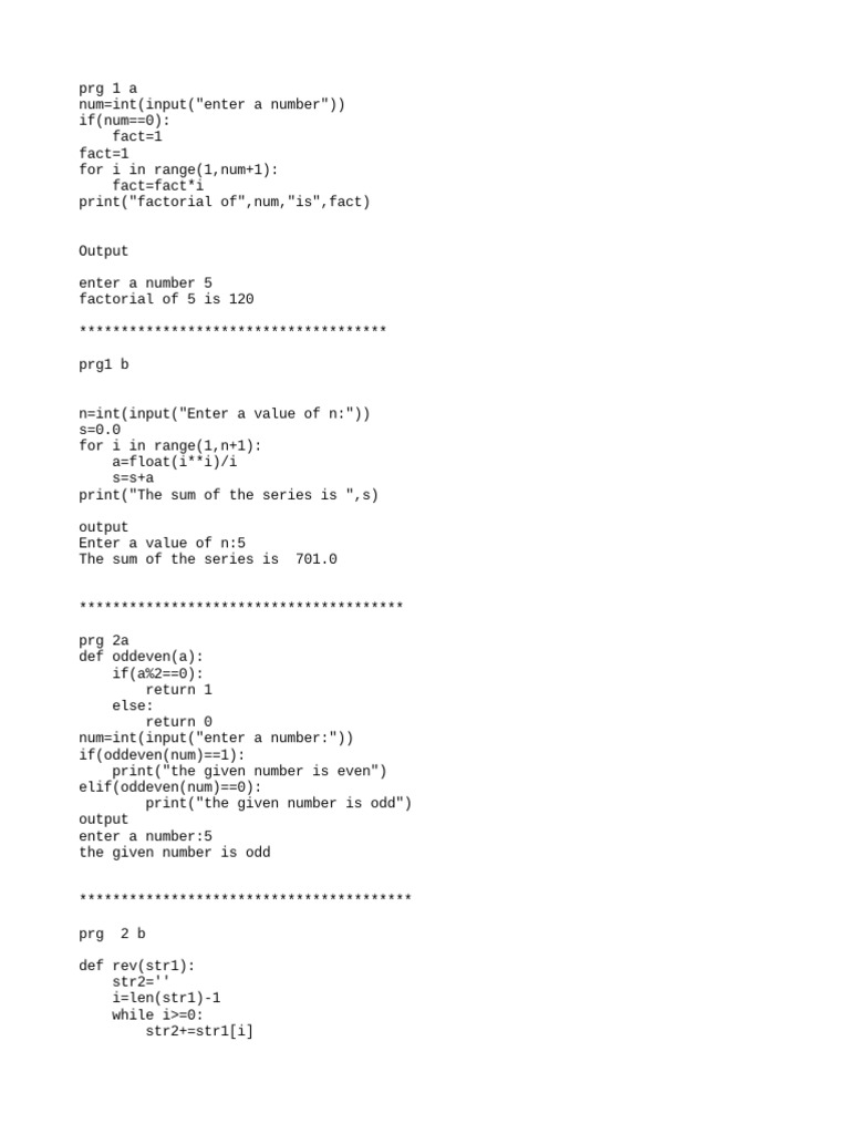 12 Python Corrected PRG | PDF | Computer Programming | Computer Science