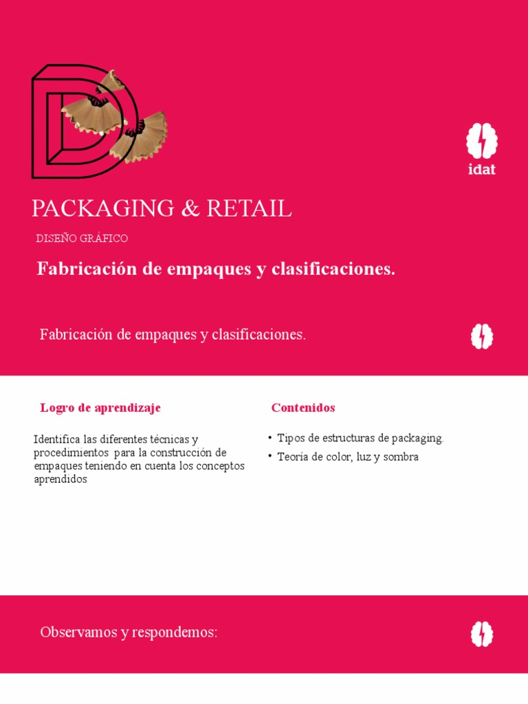 IL2-B Estructuras Del Packaging | PDF | Ligero | Sombra