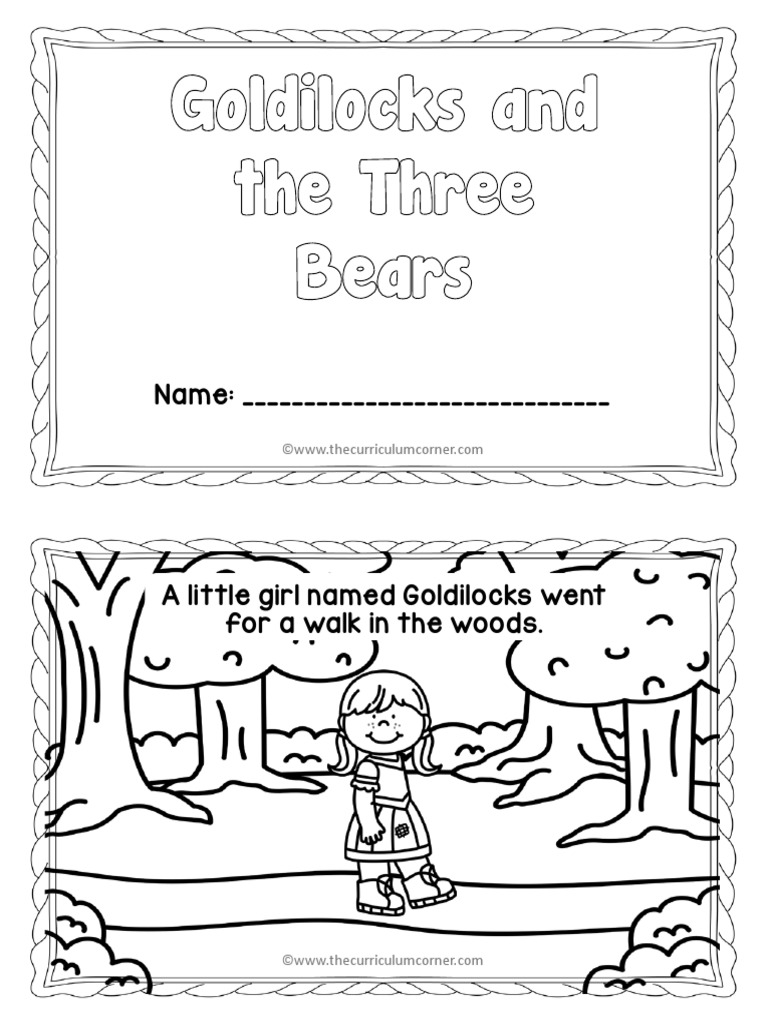 Goldilocks and the Three Bears Summary | PDF
