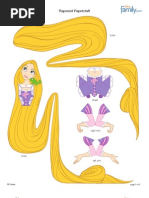 Disney Frozen Elsa Papercraft Craft Printable 0913 | PDF | Clothing ...