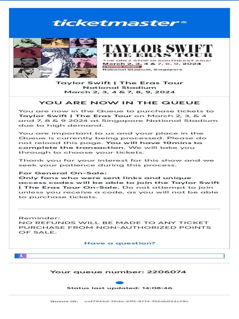 Taylor Swift The Eras Tour | PDF