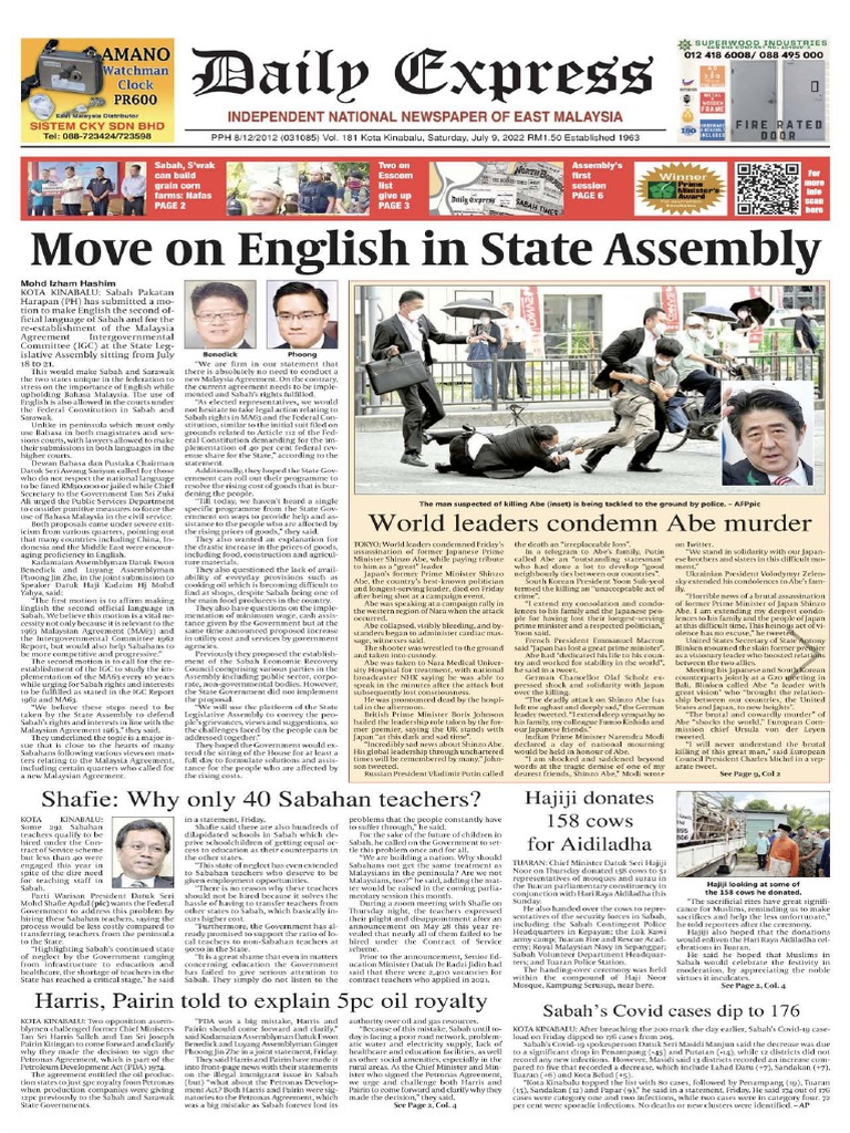 Daily Express 09072022 | PDF