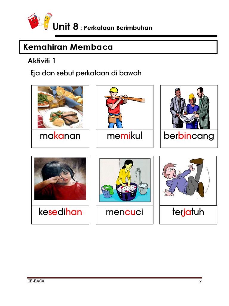 Perkataan Berimbuhan | PDF