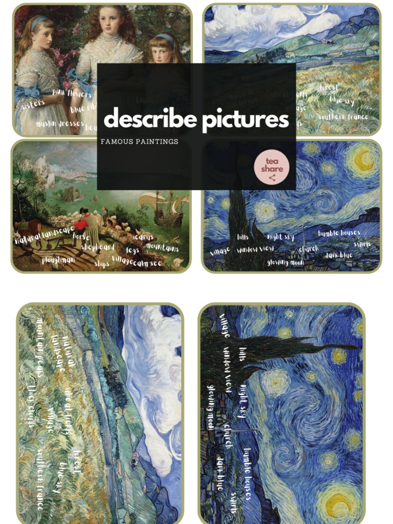 FAMOUS PAINTINGS Describe | PDF