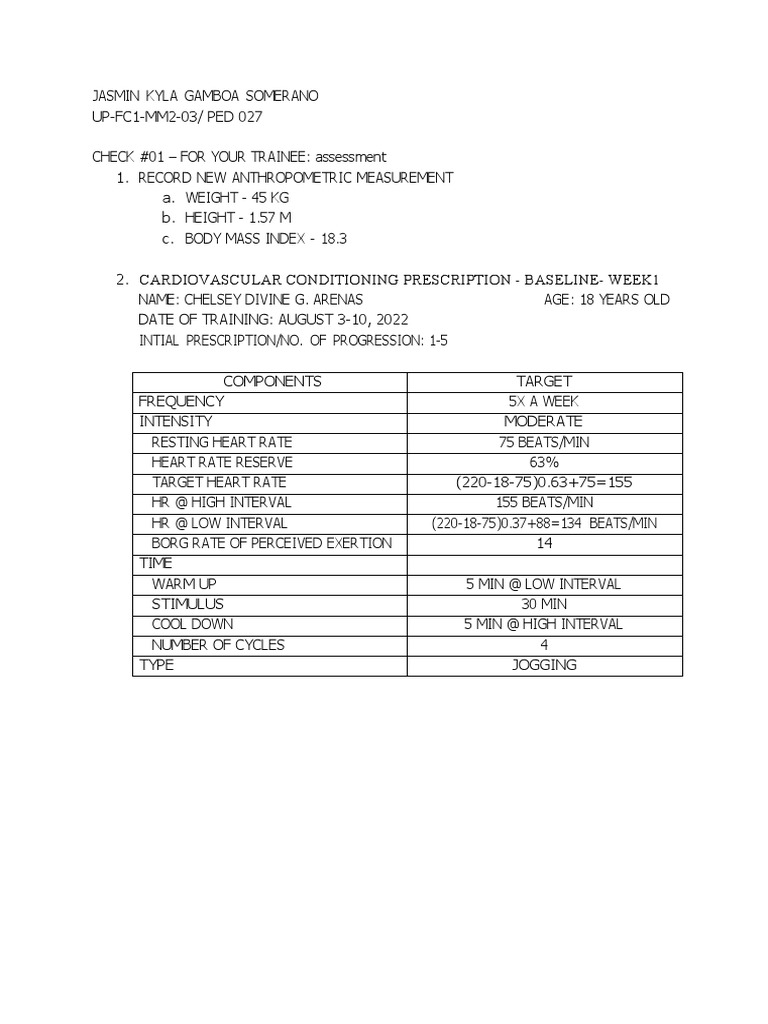 Check #01 - Ped 027 (P3) | PDF | Heart Rate | Clinical Medicine