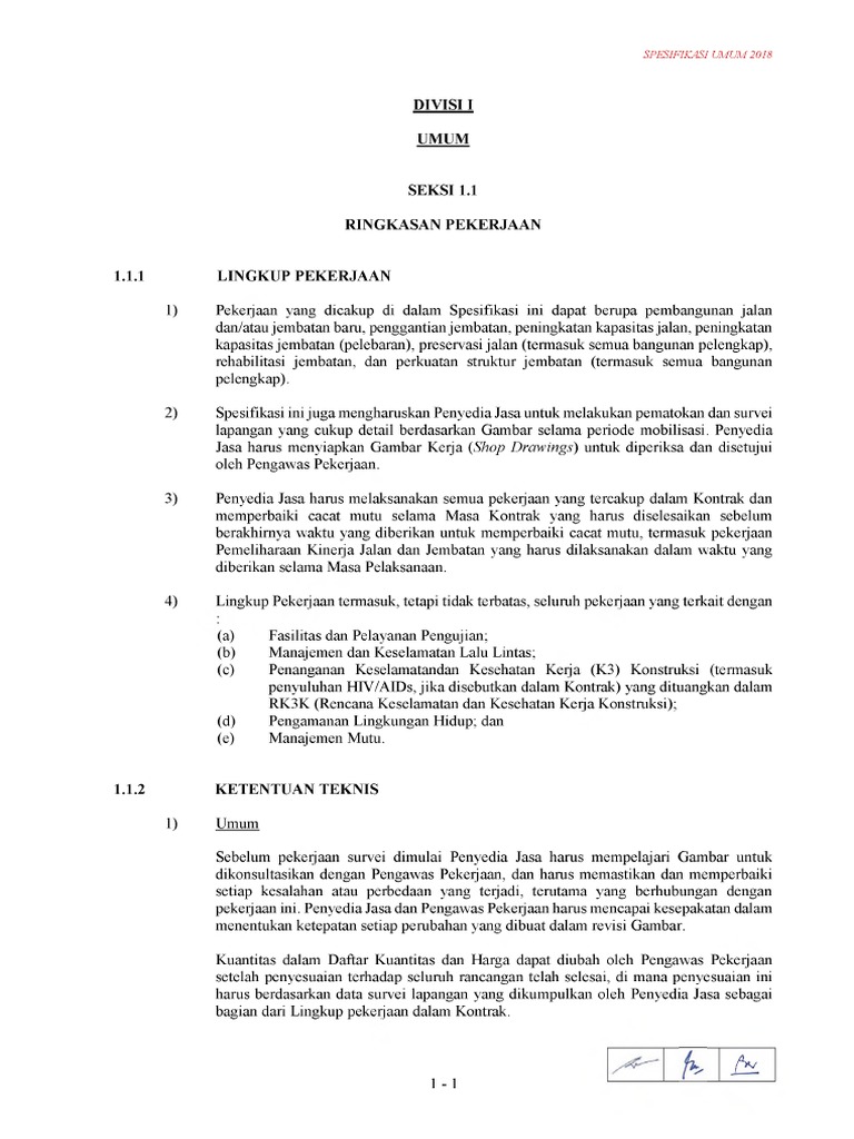 Spek Gabungan PERUMPUNG | PDF | Teknologi & Rekayasa