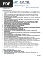 TOSCA Automation Test Engineer Resume | PDF | Software Testing ...