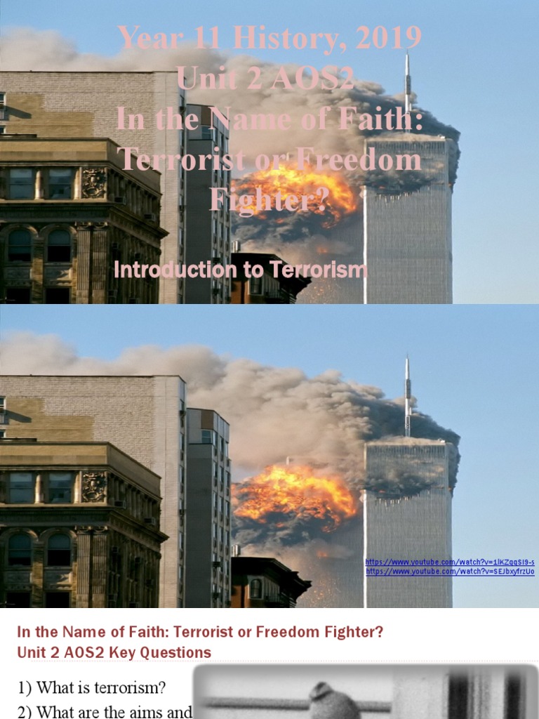Introduction To Terrorism | Download Free PDF | September 11 Attacks ...
