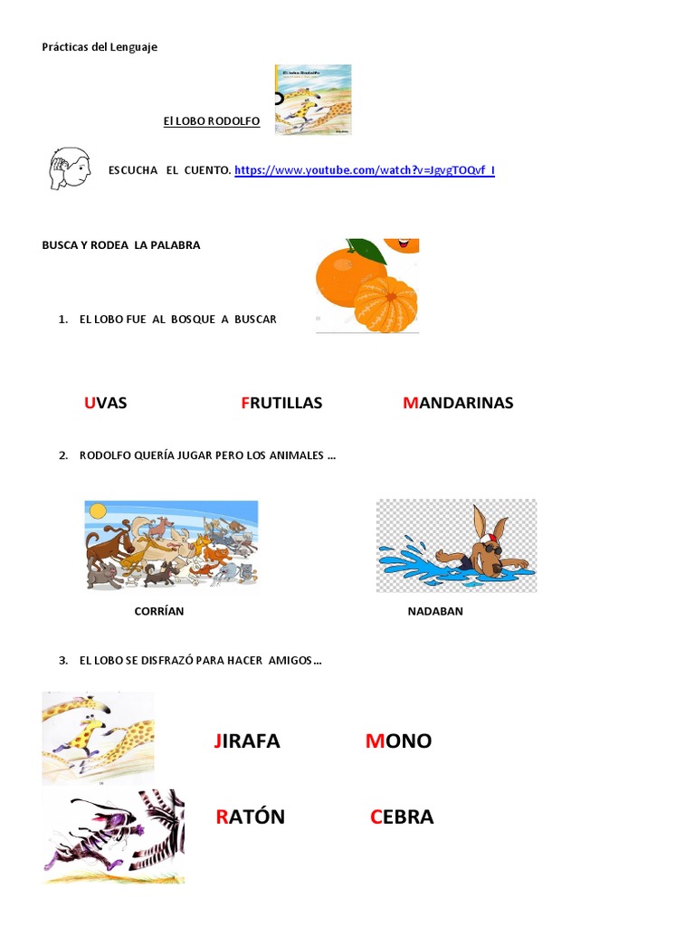 EL LOBO RODOLFO PDL ACT | PDF