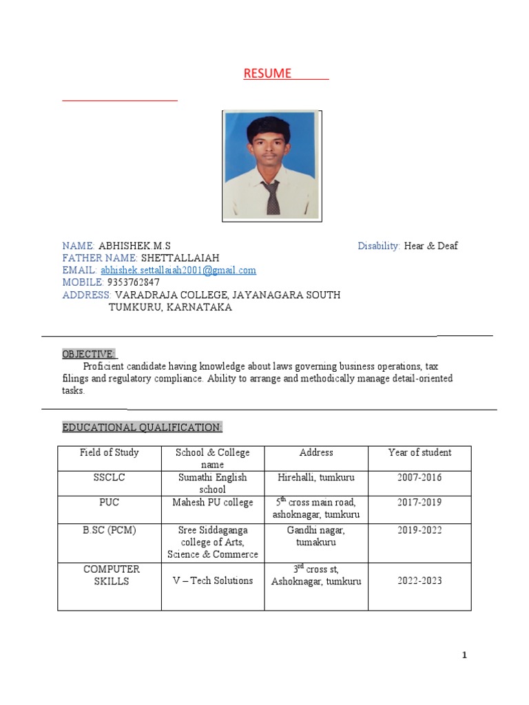 Abhishek Resume | PDF