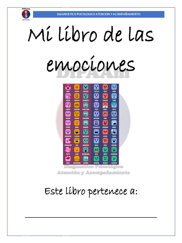 Mi Libro de Las Emociones | PDF | Las emociones | Sicología