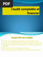 Audit Comptable Et Financier - Diapo Mme MENZHI | PDF | Audit interne | Audit
