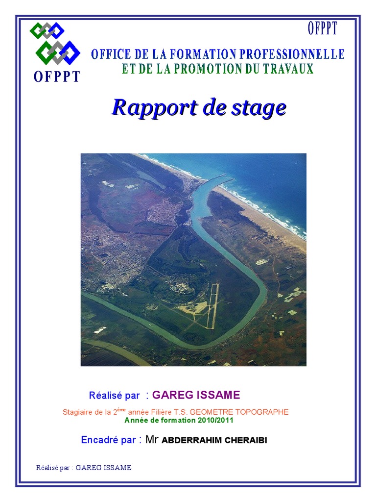 Rapport de Stage Bureau Detude Topographique | PDF
