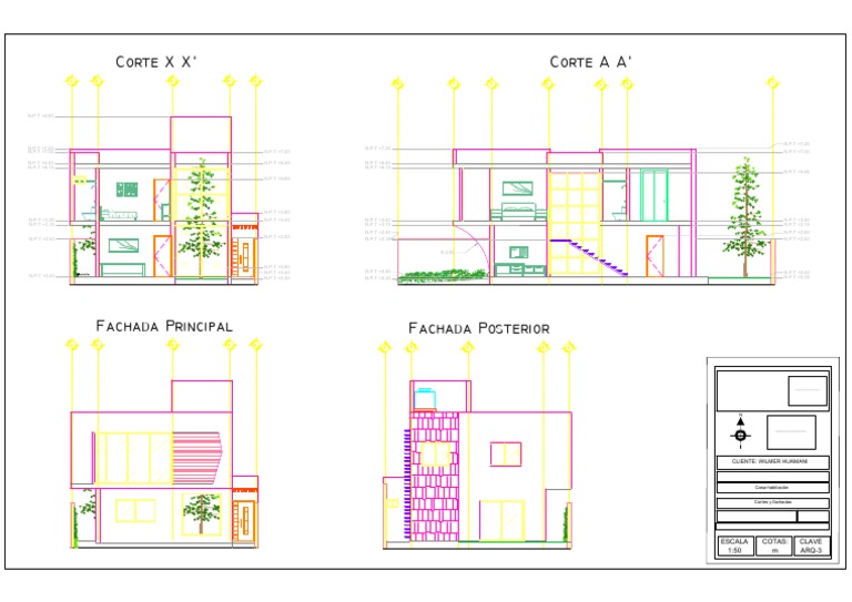 PLANO CASA HABITACIÖN-Layout1 | PDF