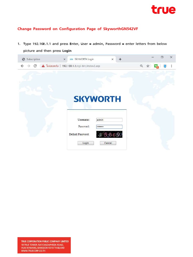 Skyworth GN542VF Password E | PDF | Finance & Money Management