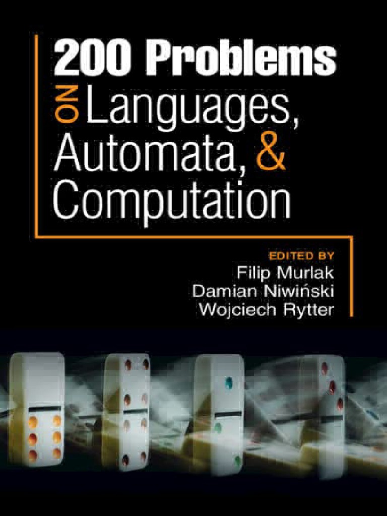 200 Problems On Languages Automata And Computation 1316513467 Pdf Theory Of Computation