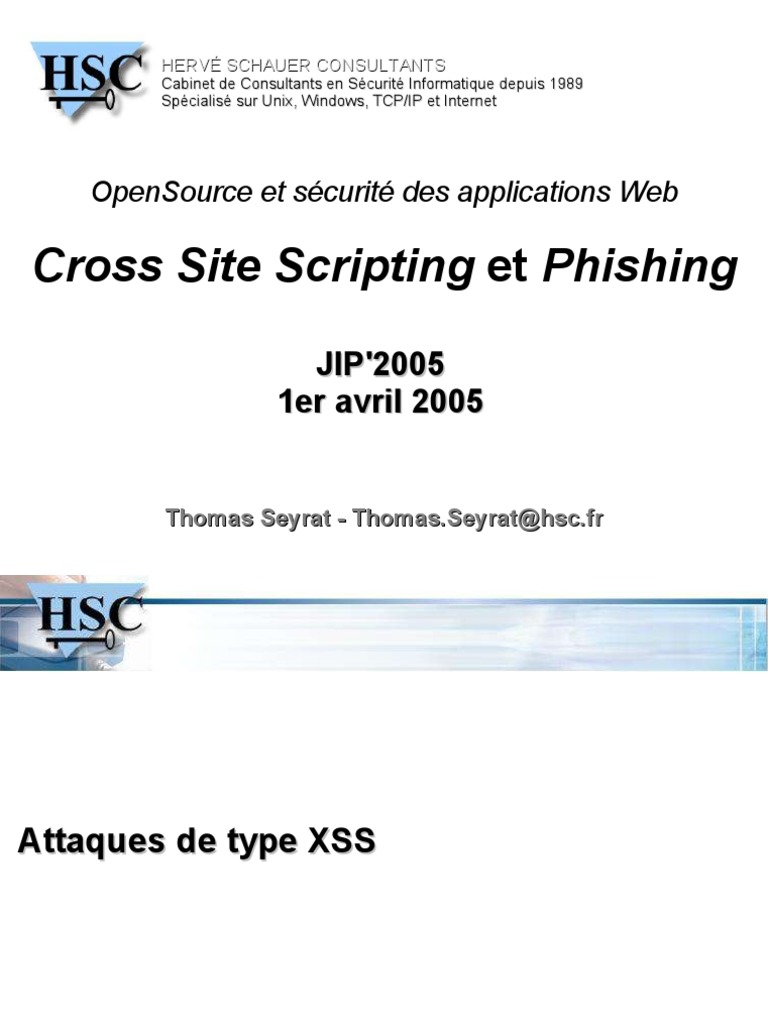 XSS Et PH | PDF