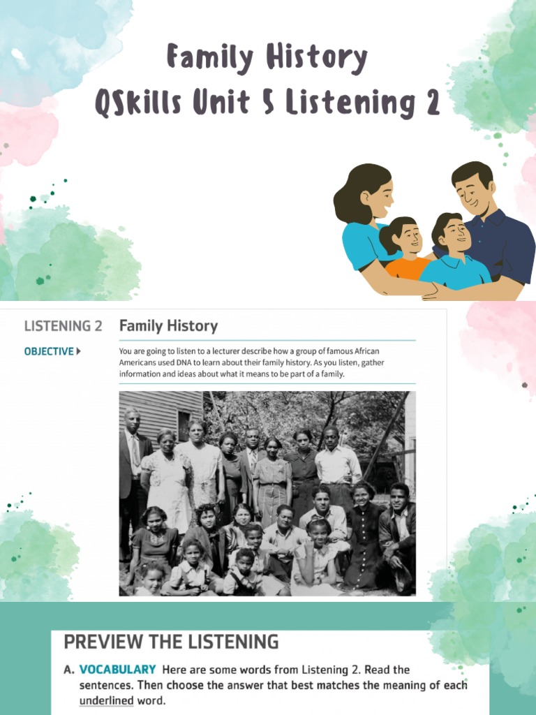 Family History Lesson Plan | PDF